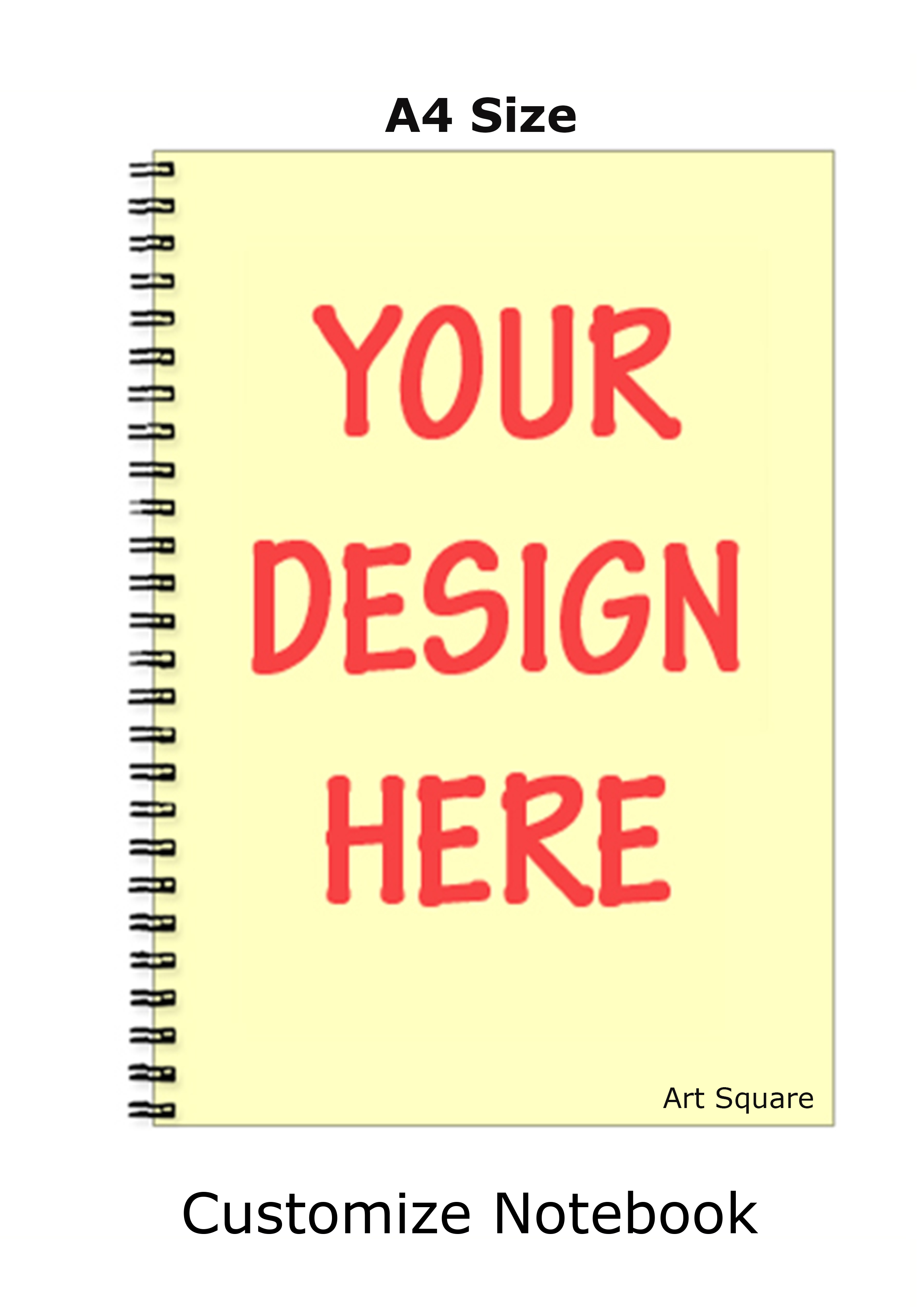 Customized Spiral Notebook | Daraz.pk