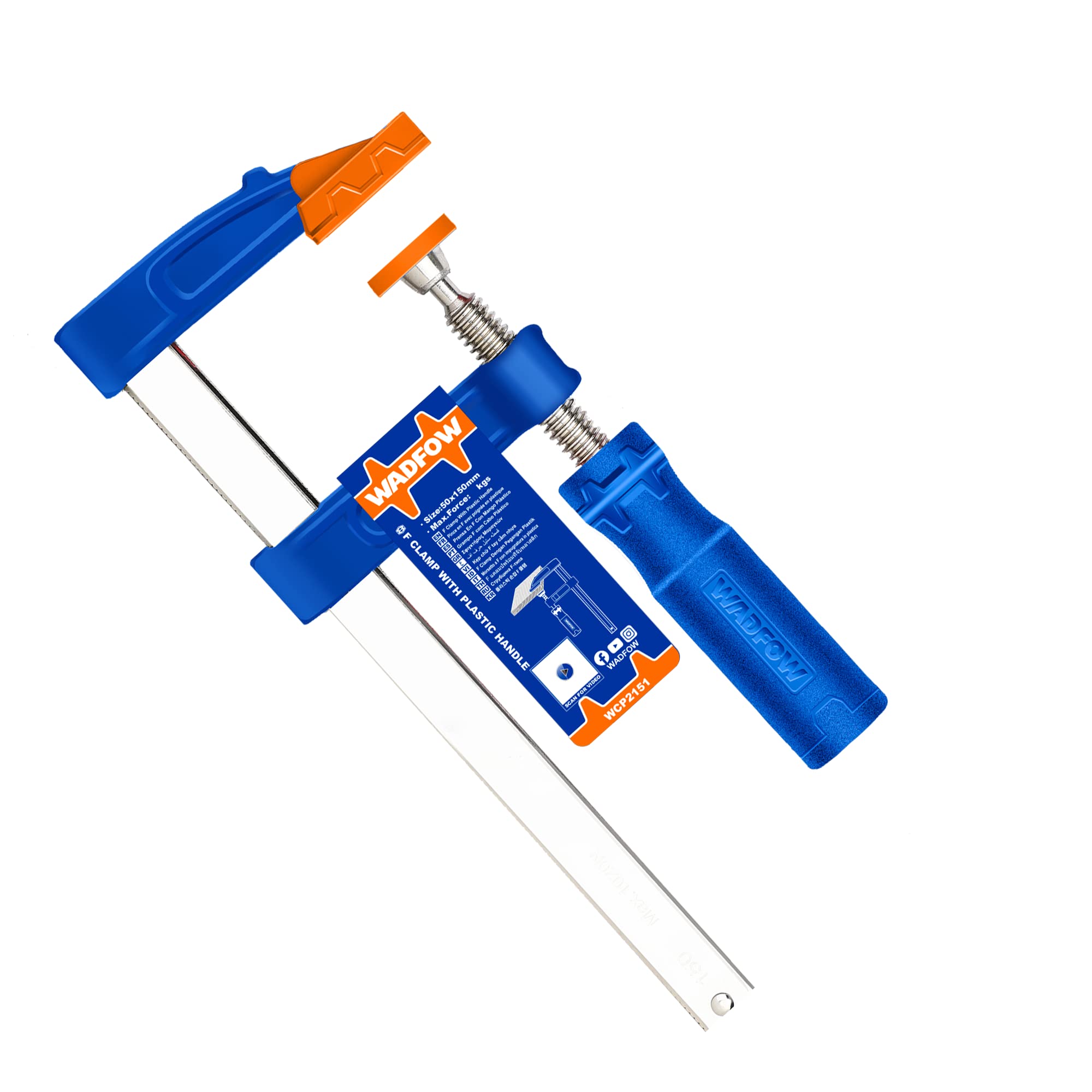 AST Ingco HFC020501 F Clamp 50x150mm I22 | Daraz.pk