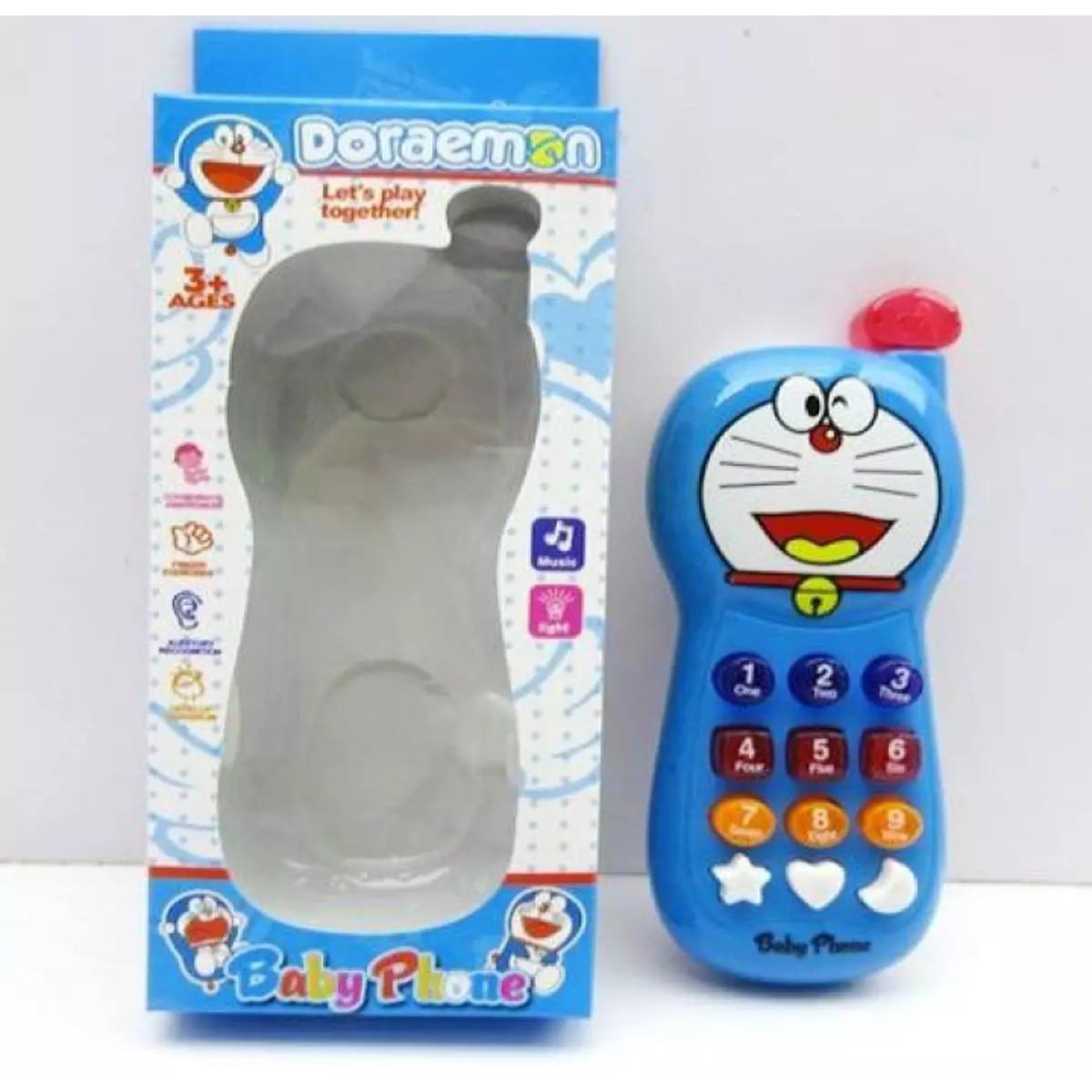 TOY TITANS | MUSICAL DORAEMON MOBILE PHONE 12 MELODIES | Daraz.pk