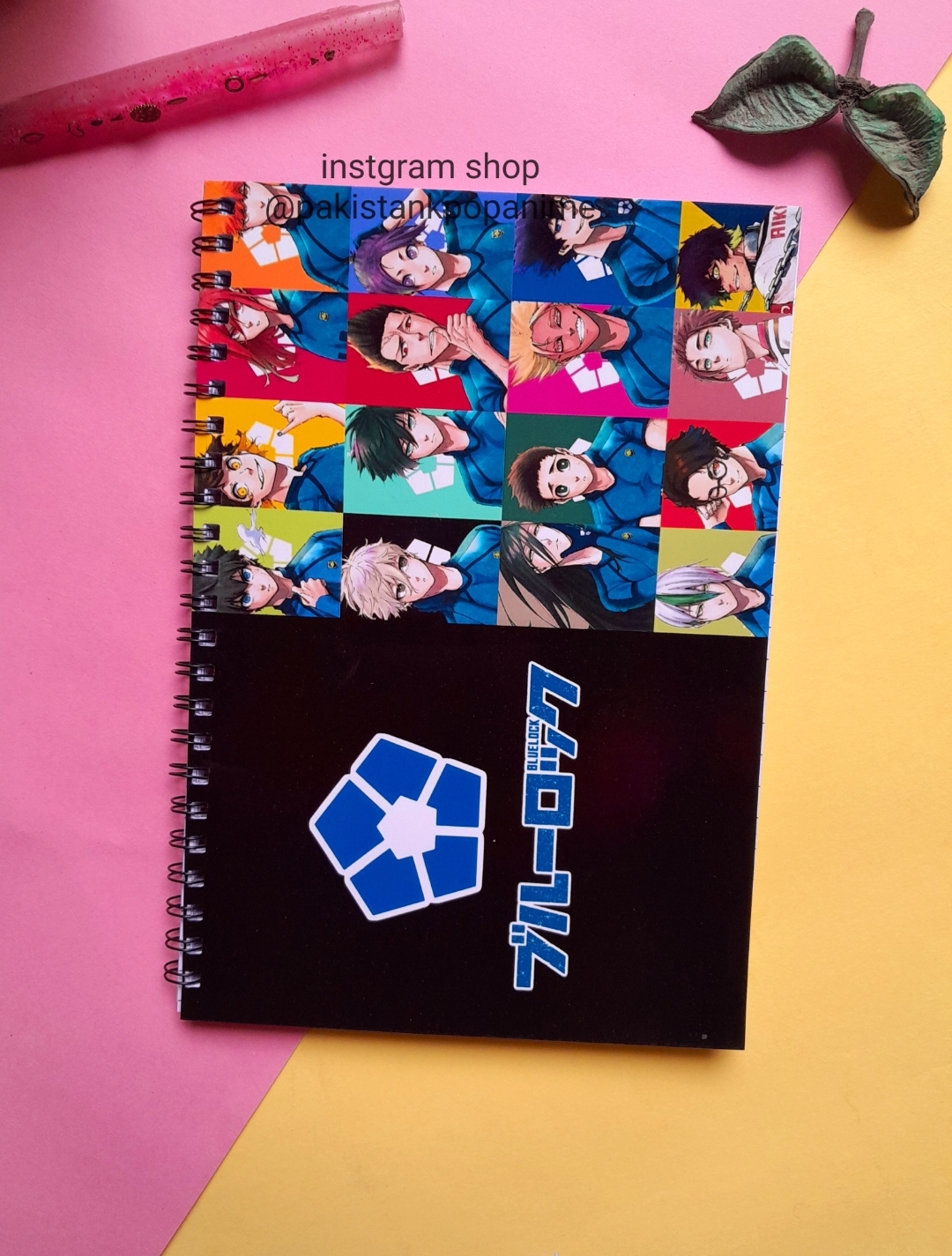 Anime Blue Lock Notebook Yoishi Isagi Spiral Notebook | Daraz.pk