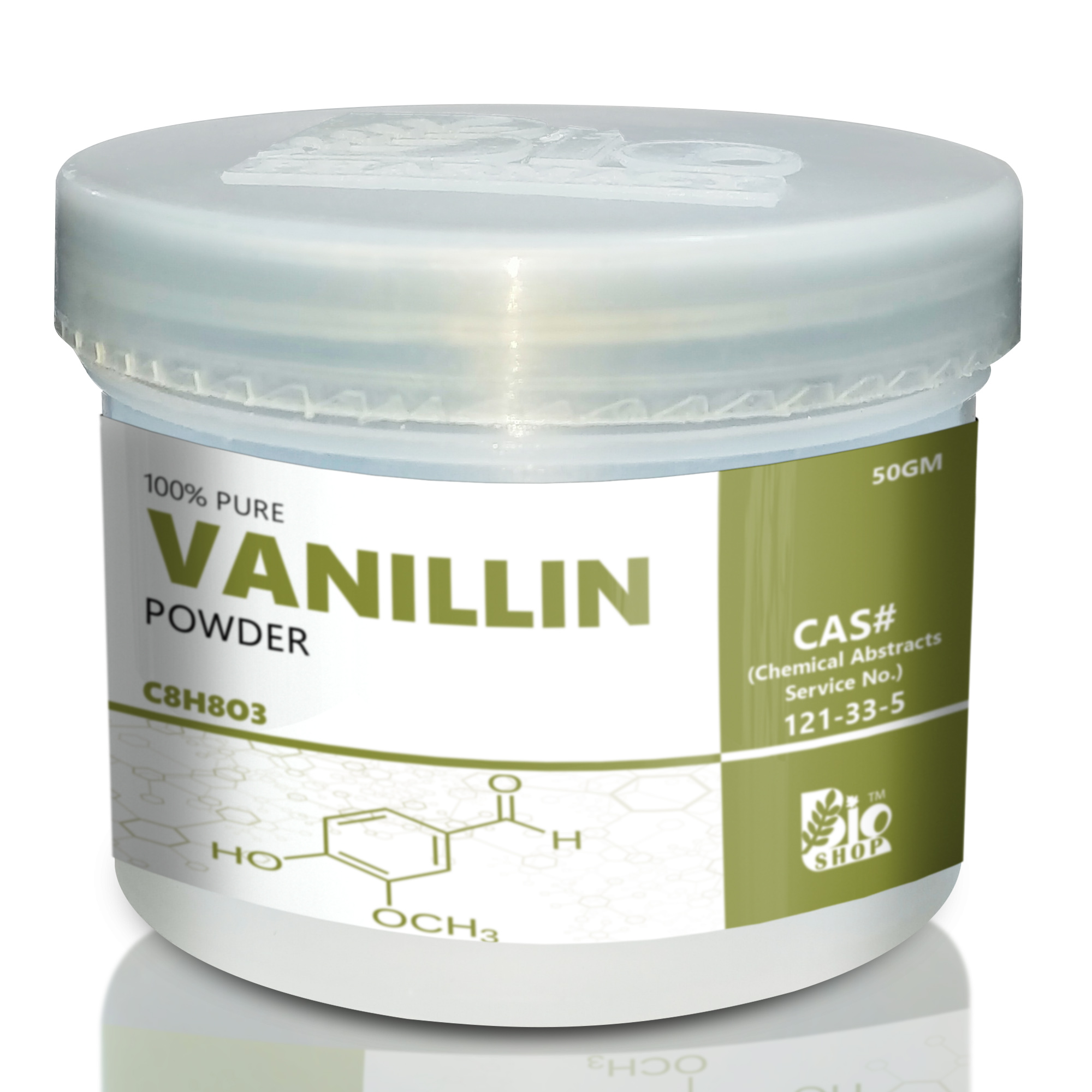 Vanillin Powder By Bio Shop™ Ethyl Vanillin Aromatic Chemical For Perfumer And Flavors | Daraz.pk