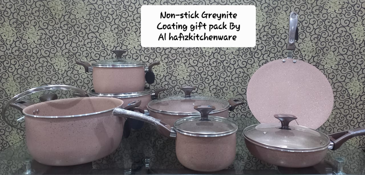 Nonstick marble granite coating cooking set 21 pcs (excellent 100% ...