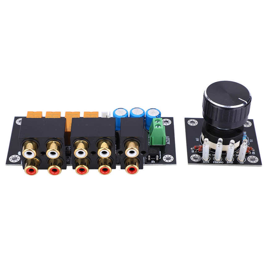Audio Selector Signal Selection Board 4-Way Input Switching | Daraz.pk