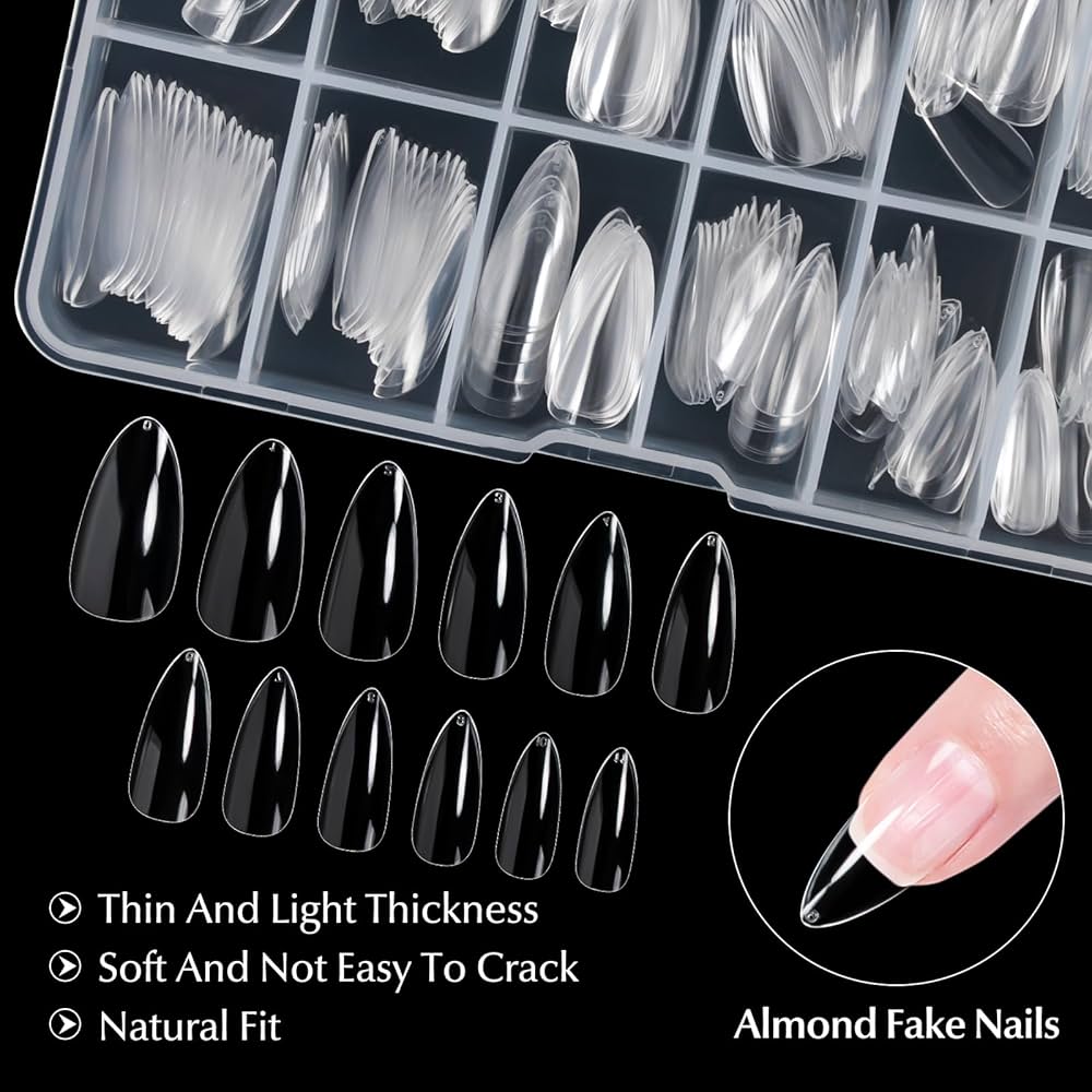 100Pcs / Square Almond Coffin Shape Natural & Transparent Color ...