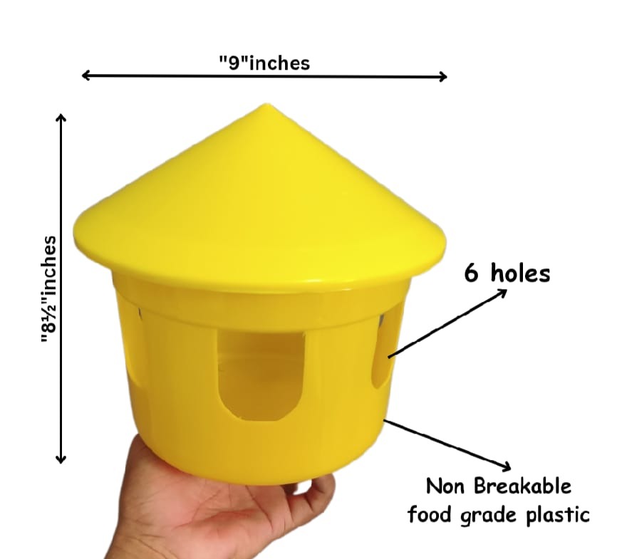 Large Multipurpose pot for all ground birds and for pigeons with 4 ...