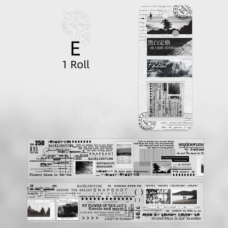 Panda Online 1 Roll Journey On Paper Series PET Masking Tapes ...