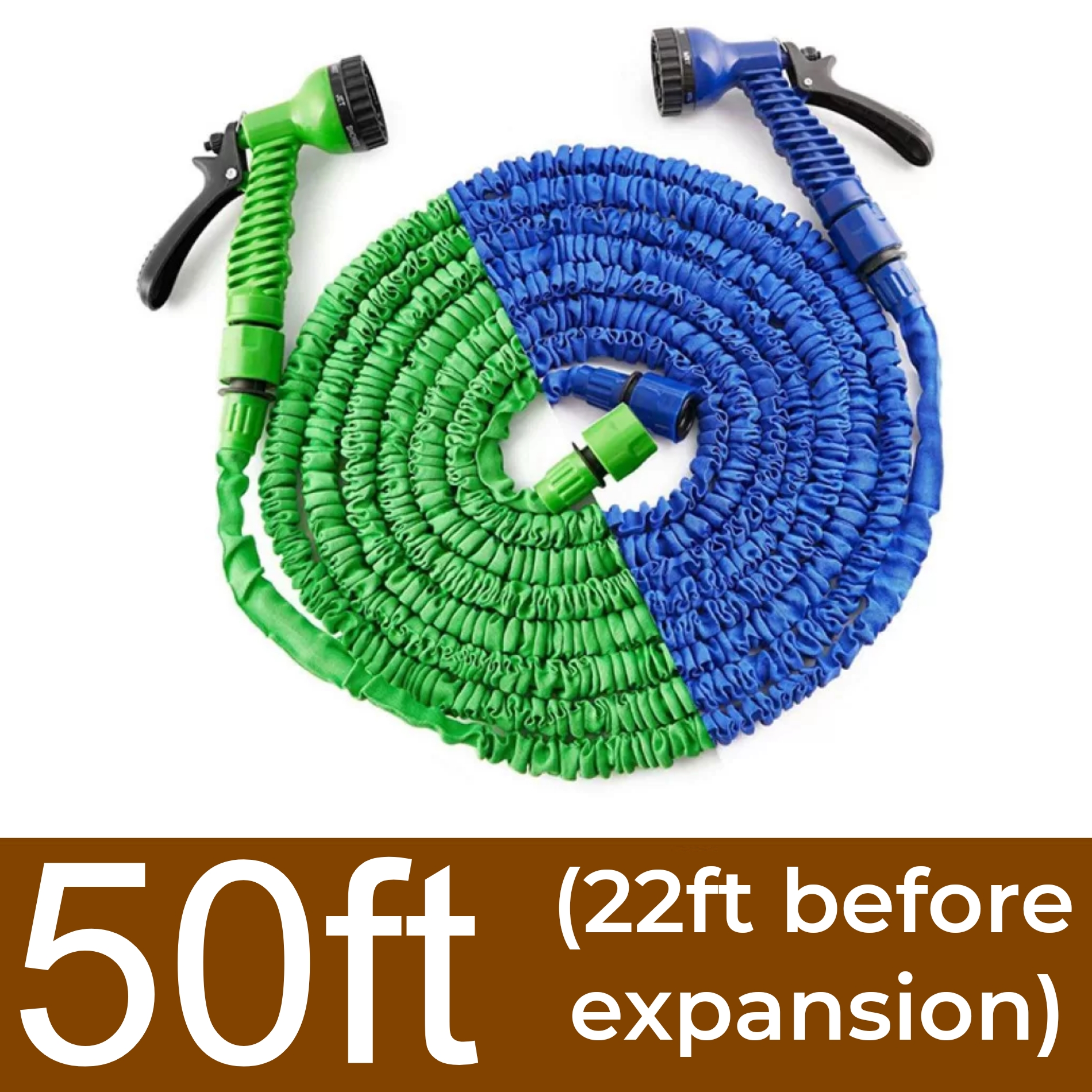 Garden Hose Pipe 100ft / 50ft Magic Hose Expandable Stretch Hosepipe ...