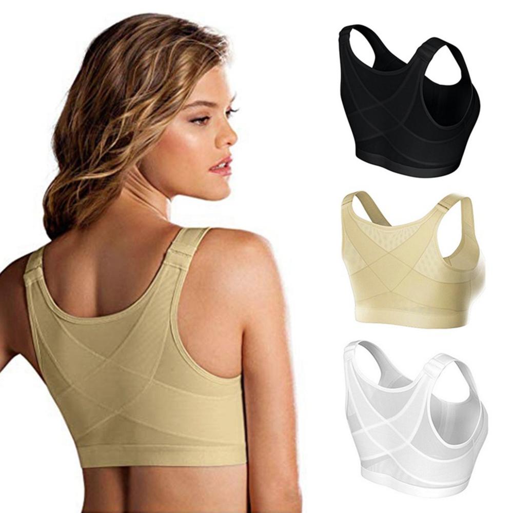 Comfortable Posture Corrector Bra Back Pain Relief Breathable Invisible ...