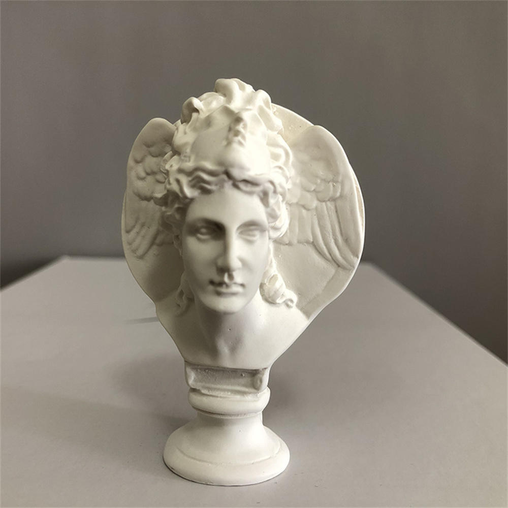 Mini Greek Mythology Plaster Art Famous Sculpture Human Head Statue ...