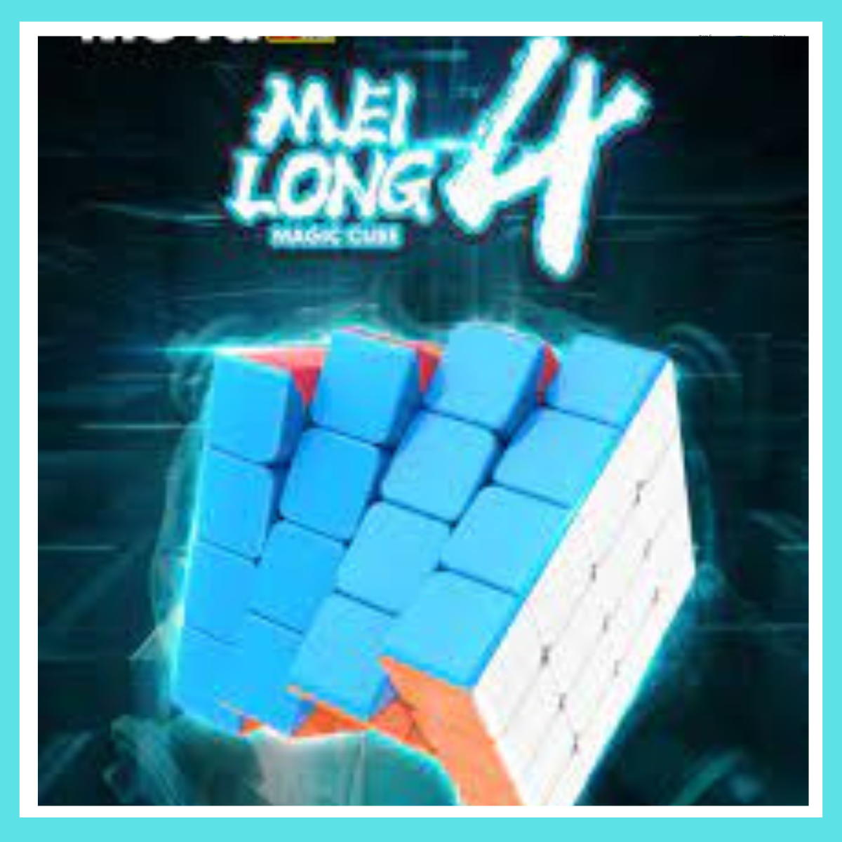 Rubik Cube 4x4 MoYu MEI-LONG, 4x4 Original Rubik Cube Sticker less ...