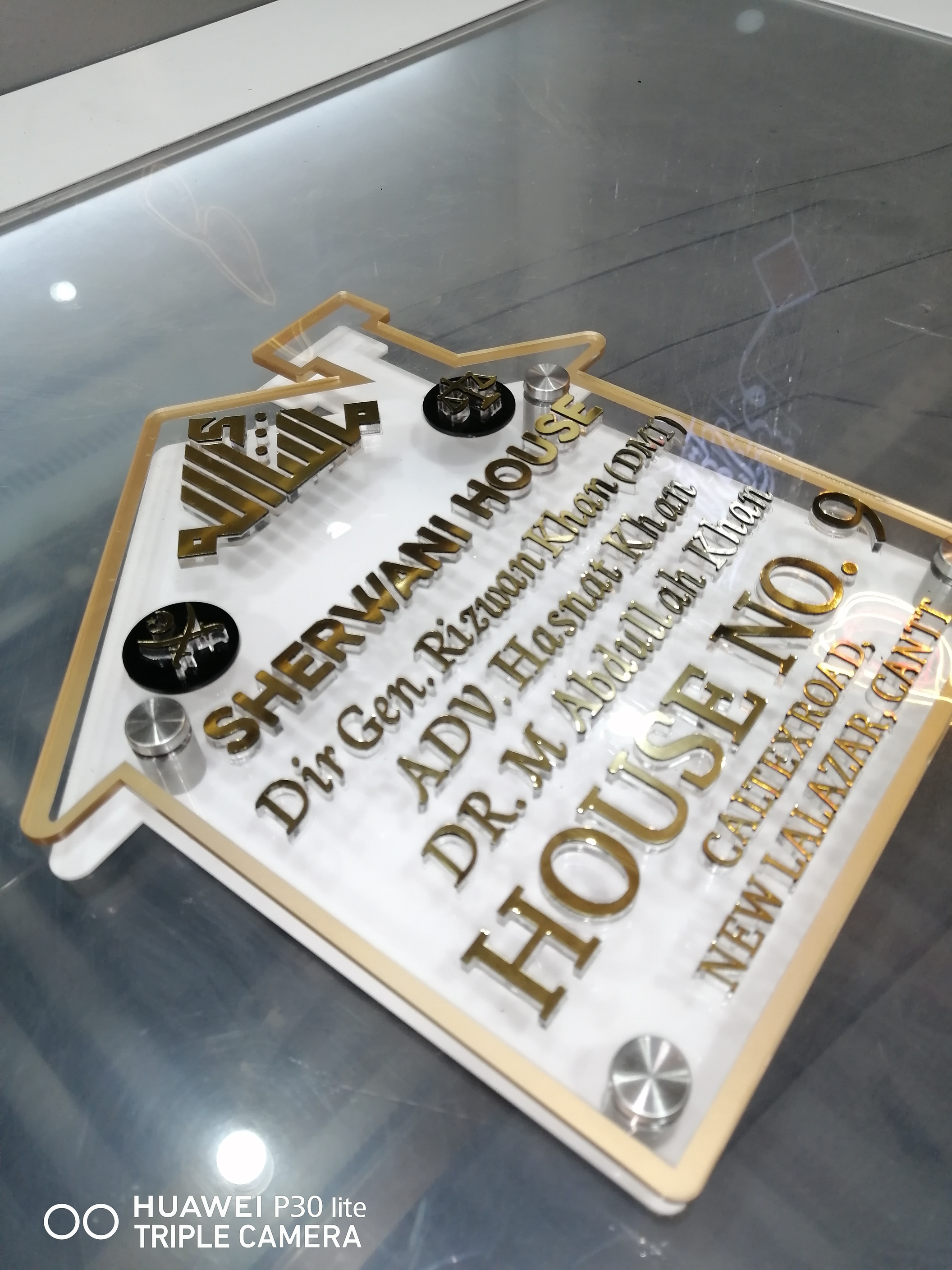 3d name plate | house name plate | Name plate | Customize name plate ...