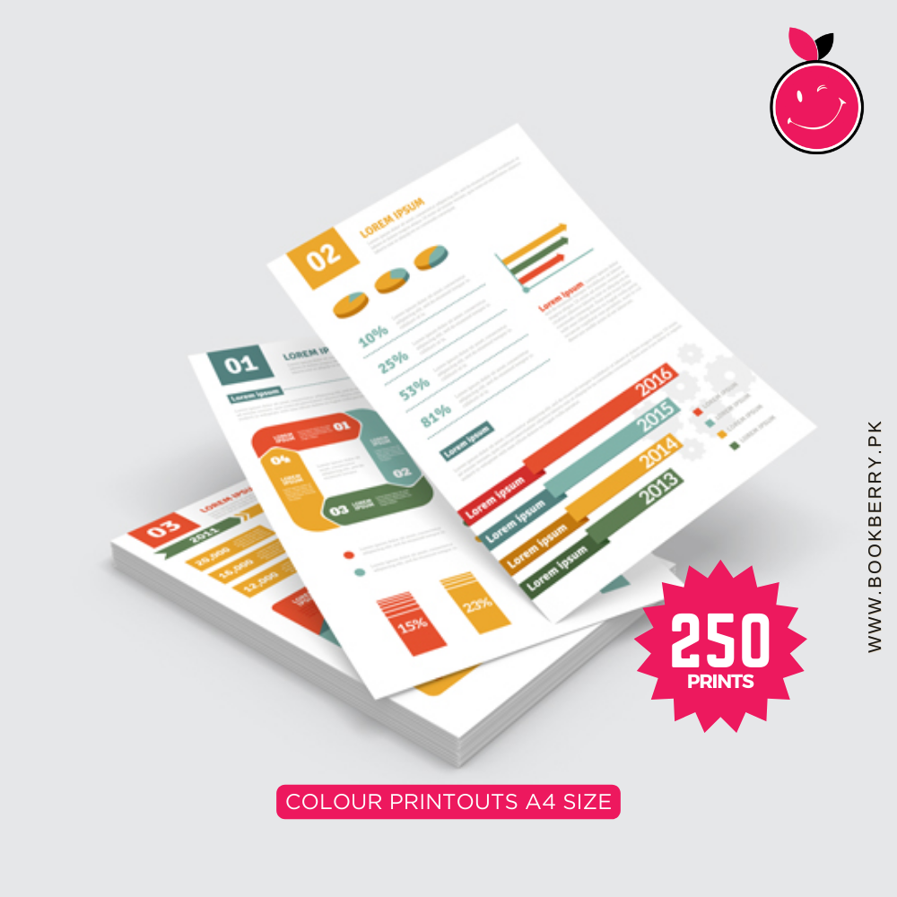 Premium Online Color Printing Service on A4 Size 75gsm Paper for ...