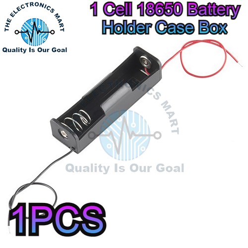 1 Cell 18650 Battery Cell Holder Case Box In Pakistan | Daraz.pk