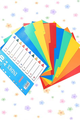 File separator Set: Multi color | Daraz.pk