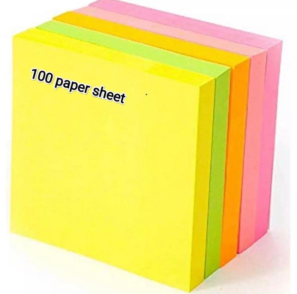 multi color pack Sticky notes for book, to-do's, multiple stickers pack ...
