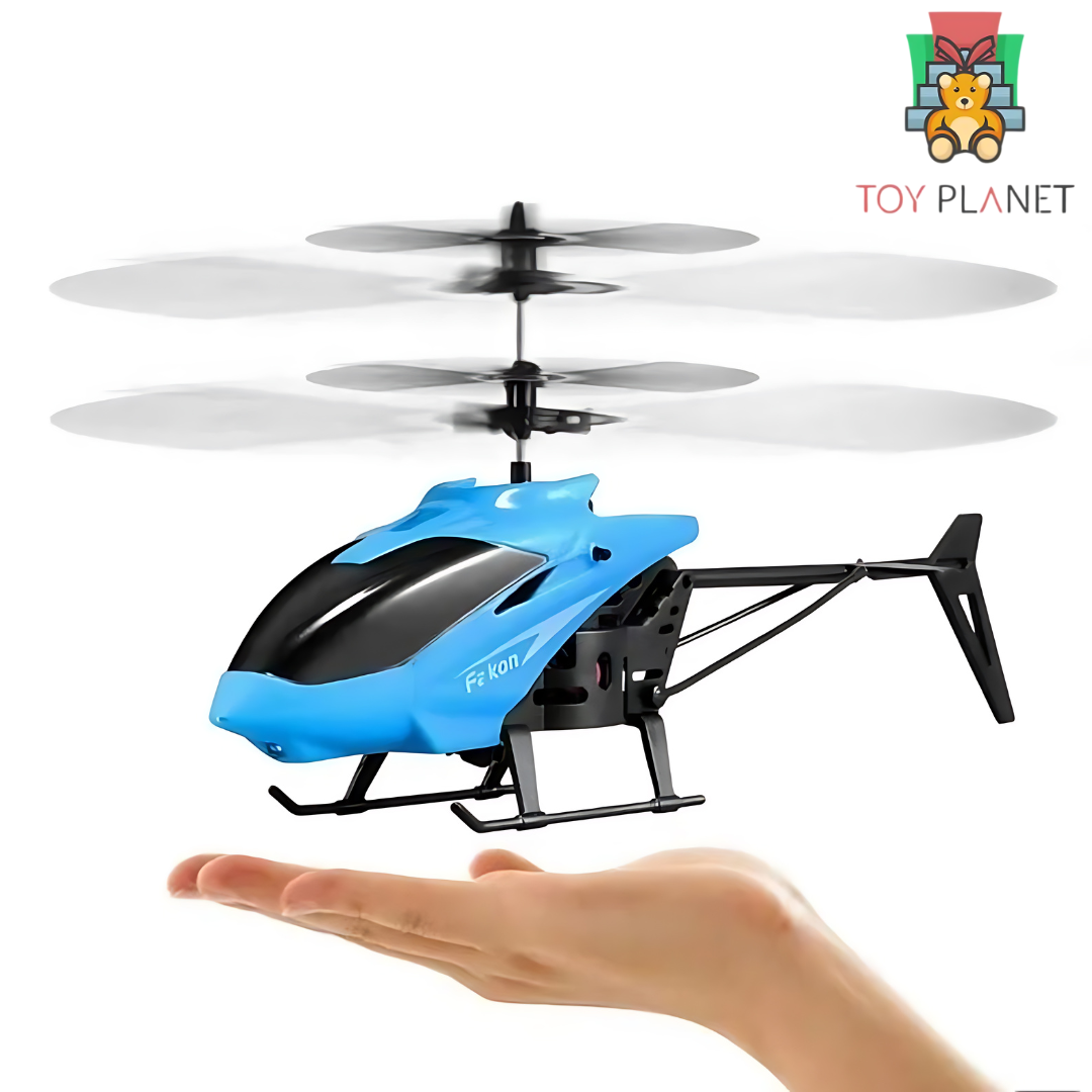 Rc helicopter mini toy helicopter with led gesture sensor flying ...