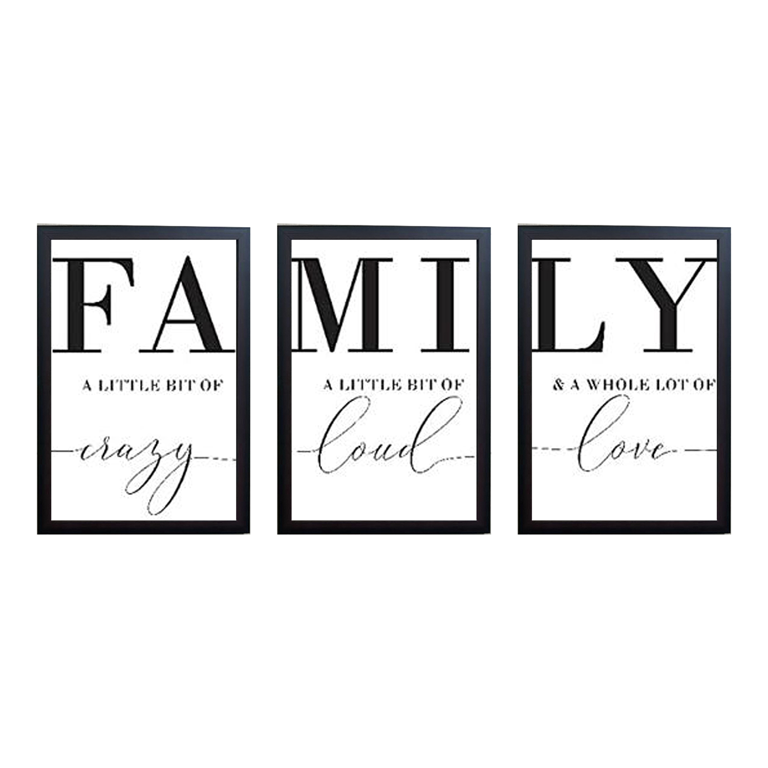 Photo Frame Set of 3pcs Picture Frames Collage A3 Size 12x16 inches ...