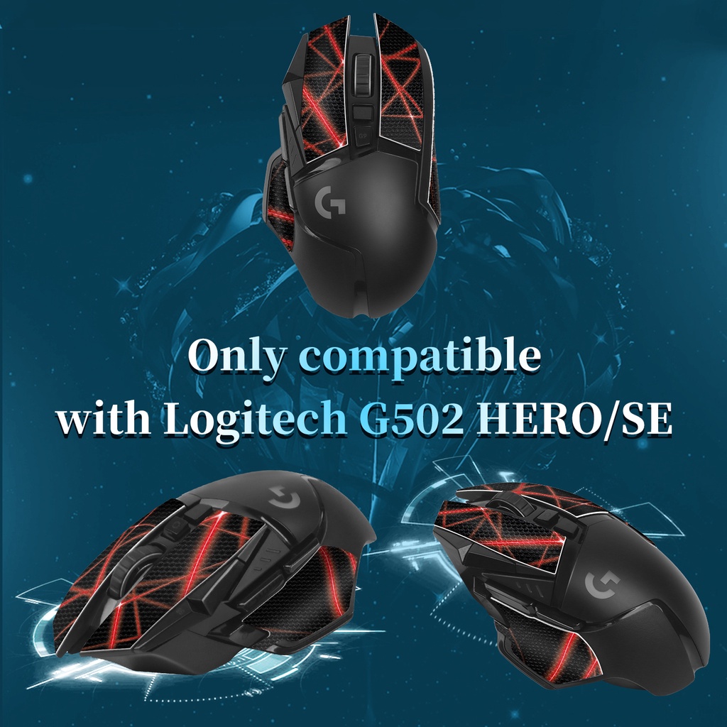 Anti-slip mouse sticker for Logitech G502 Wired/wireless Gaming Mouse ...