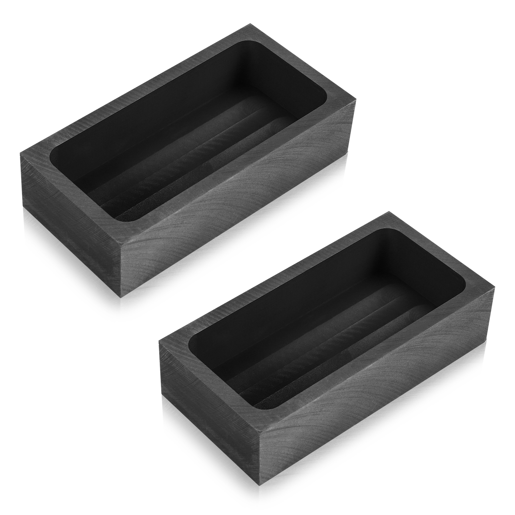Metal Casting Molds 100 Oz Troy Ounce Gold Bar Loaf Cast Iron Ingot ...