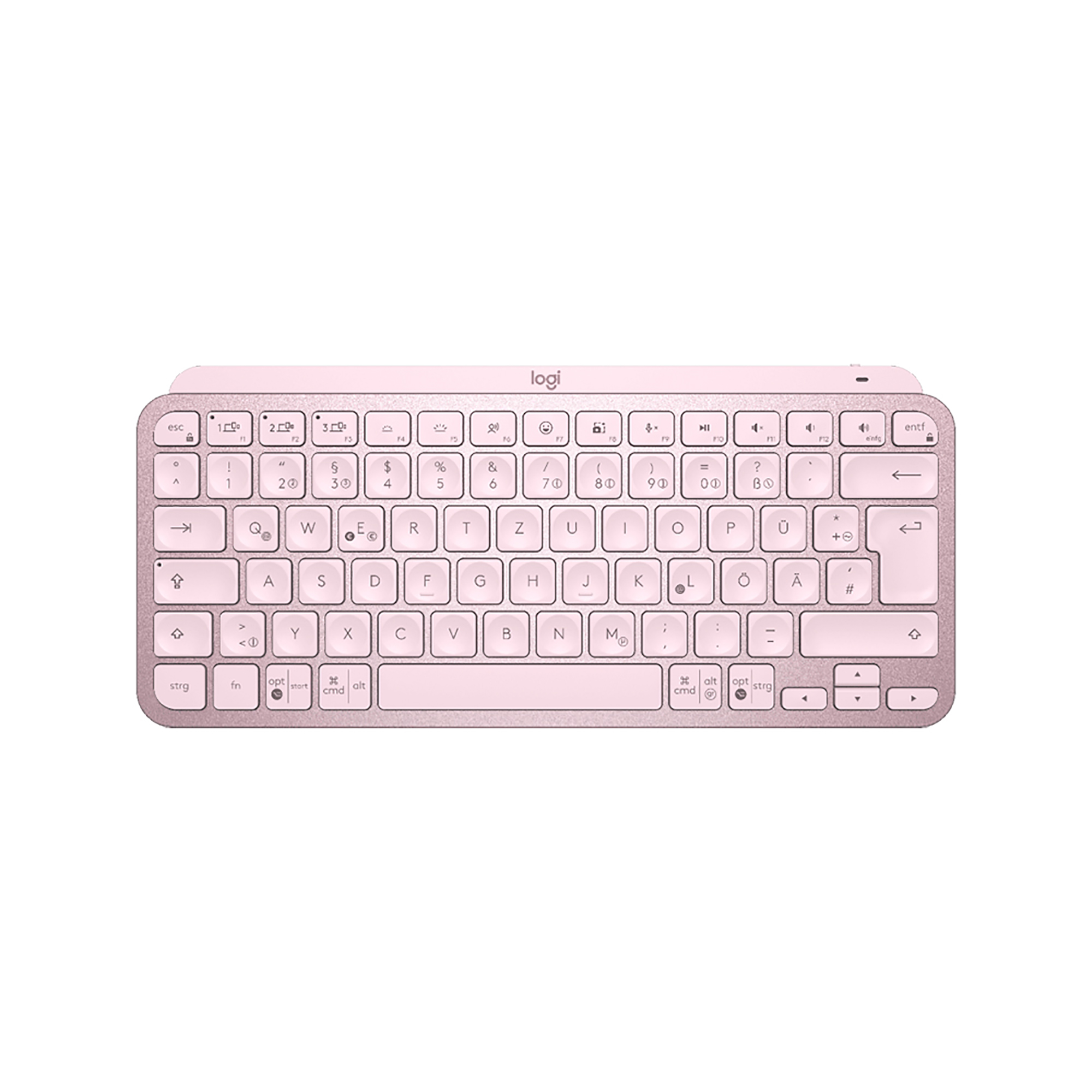 Logitech MX Keys Mini Wireless Illuminated Keyboard- Rose | Daraz.pk
