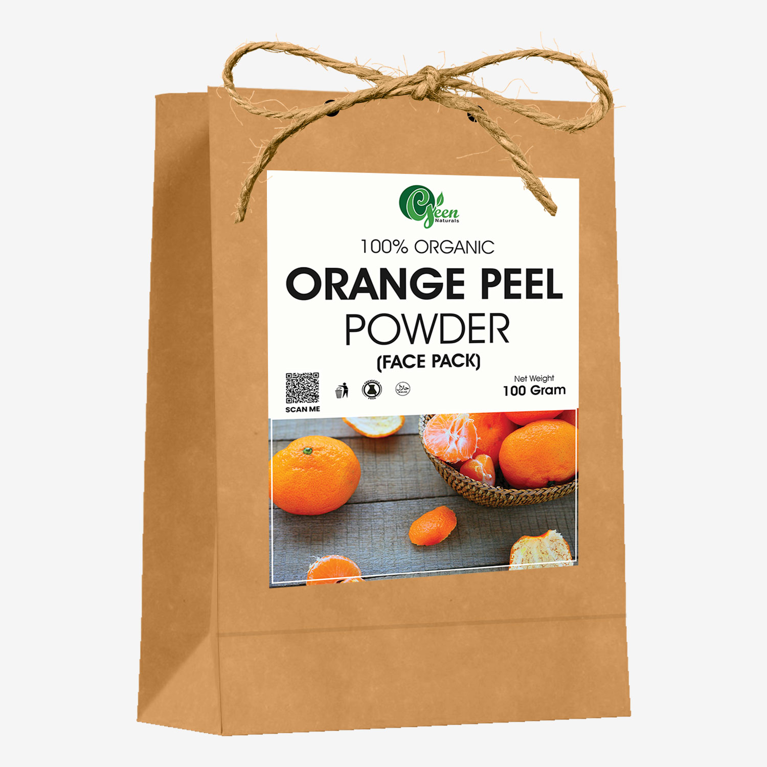 Orange Peel Powder – 100% Natural Skin Brightening and Health Booster ...