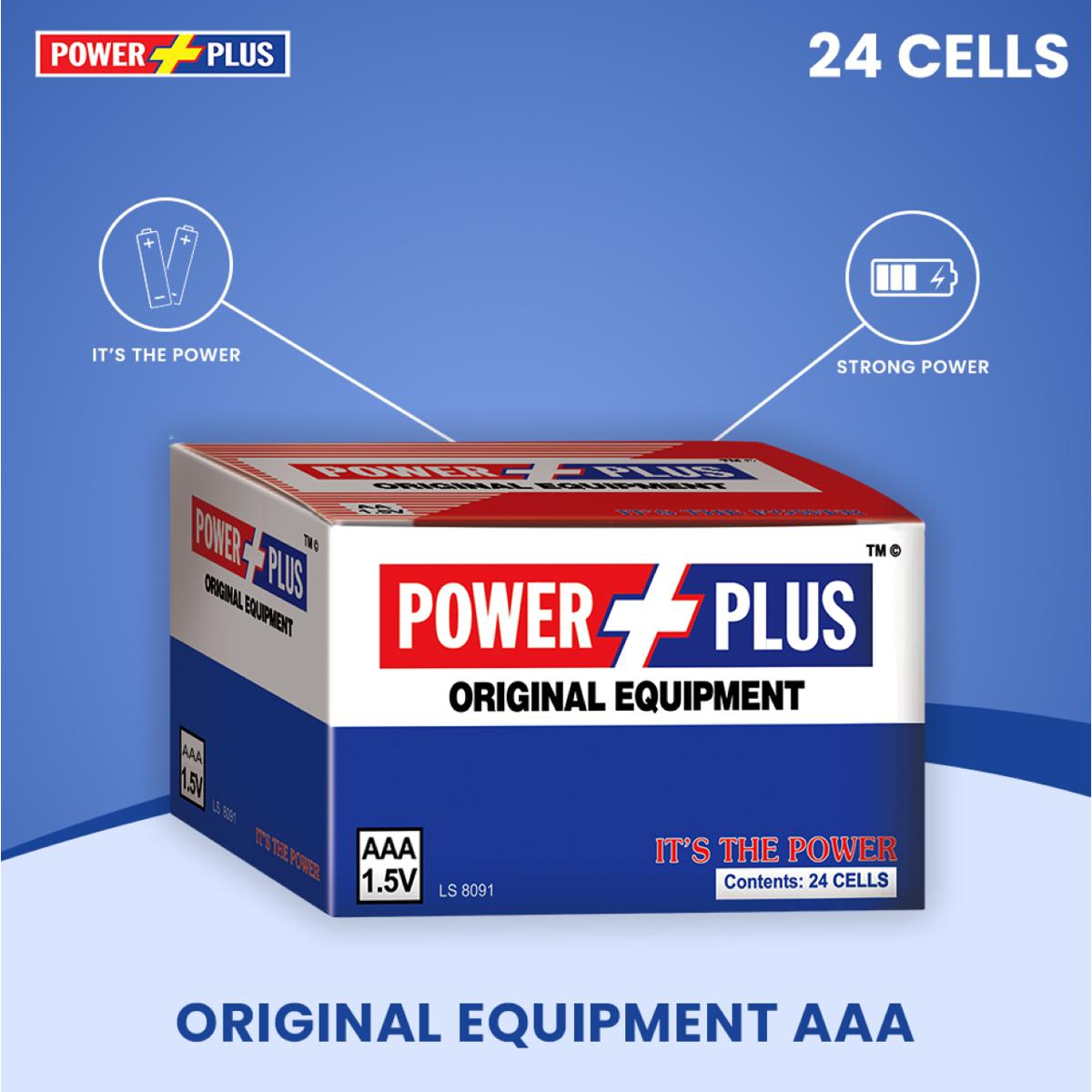 AAA Battery Cell - Pencil Cell - POWER PLUS BATTERY ORIGINAL EQUIPMENT ...