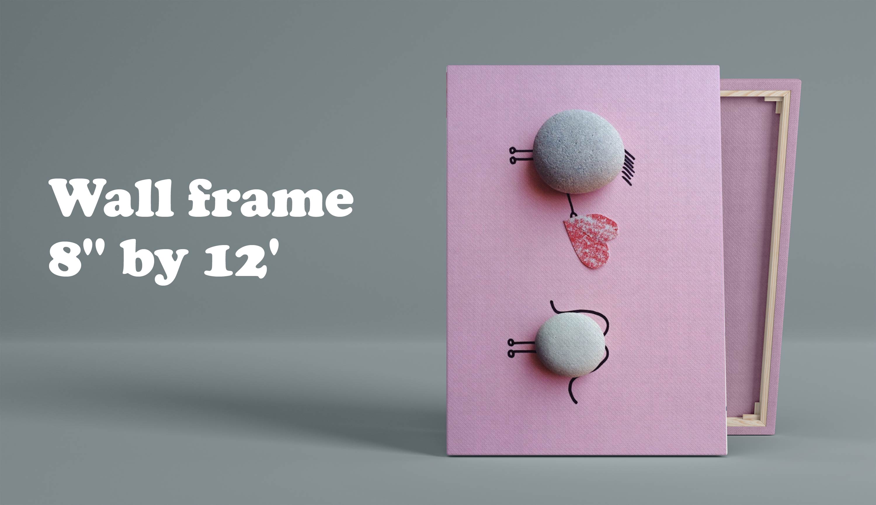 Wall Frames, Protective lamination front with Prints, 8 by 12 inches ...