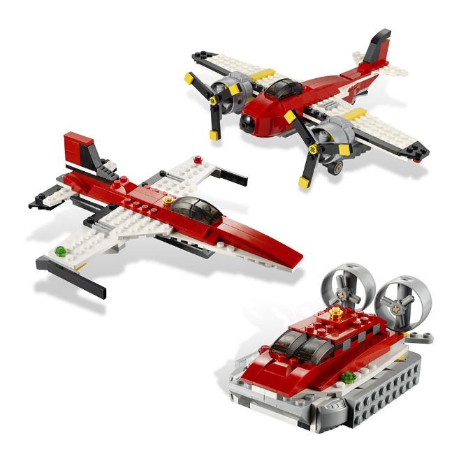 3 in 1 Architect Flight Adventures Building Blocks For Kids Technique ...