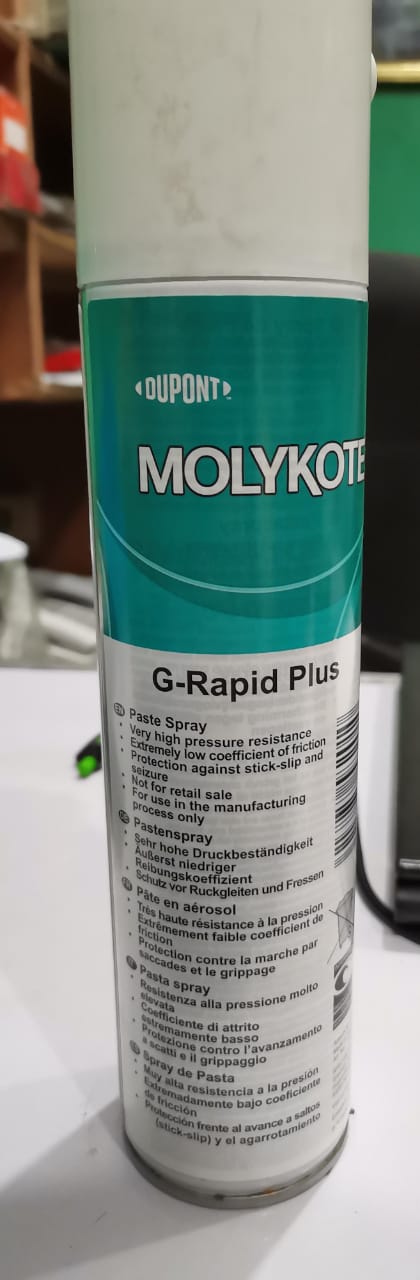 Molykote Anti-friction coating air-curing dry-film lubricant 400 ML ...