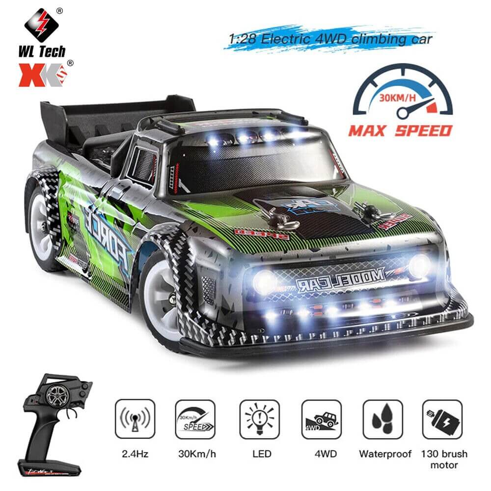 Wltoys 284131 1/28 2.4G 4WD Short Course RC Racing Drift Car With ...