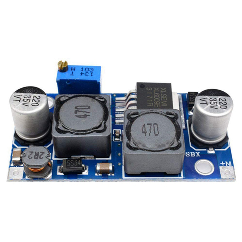 4Pcs Adjustable DC-DC Buck Boost Converter Automatic Wide Voltage ...