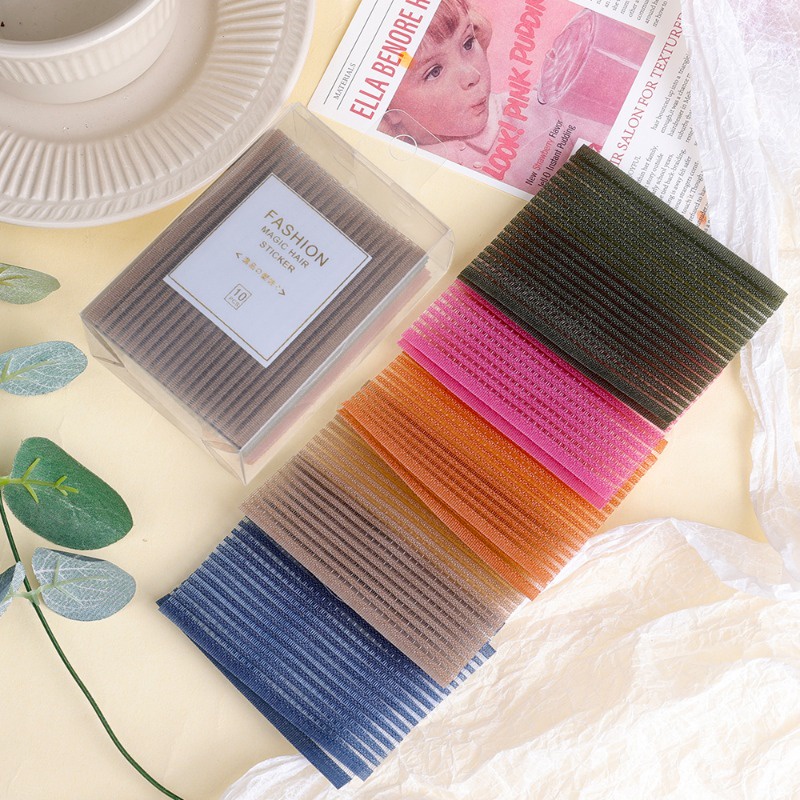 6/10Pcs Multi-color Practical Traceless Bangs Magic Paste Hair Sticker ...