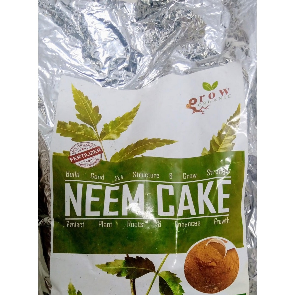 Neem Cake 800 gm (loose Packing) (Build good soil structure & grow ...