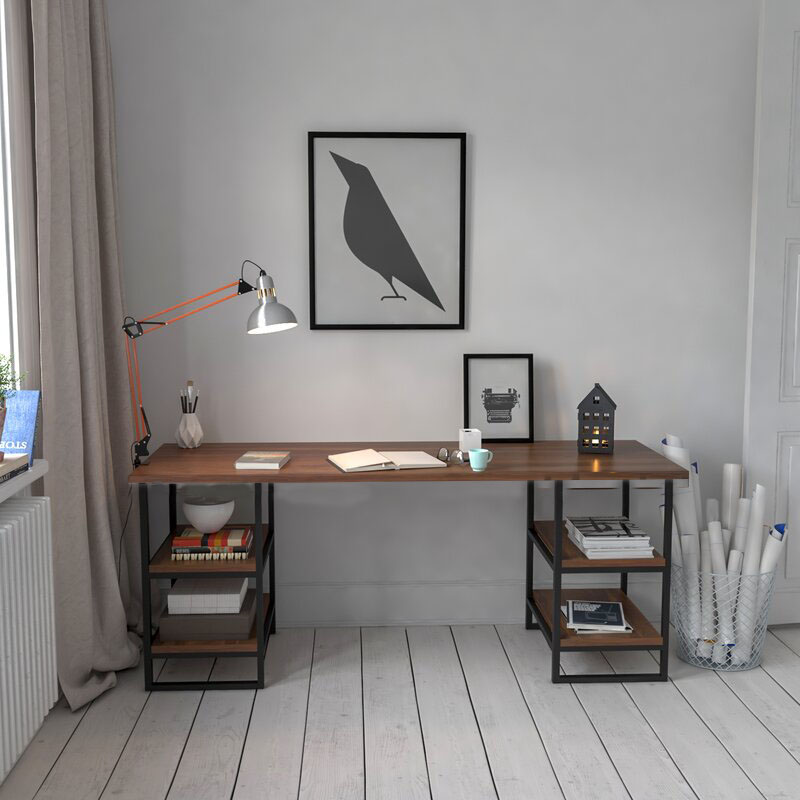 Study Table new arrival writing Desk computer desk workstation desk ...