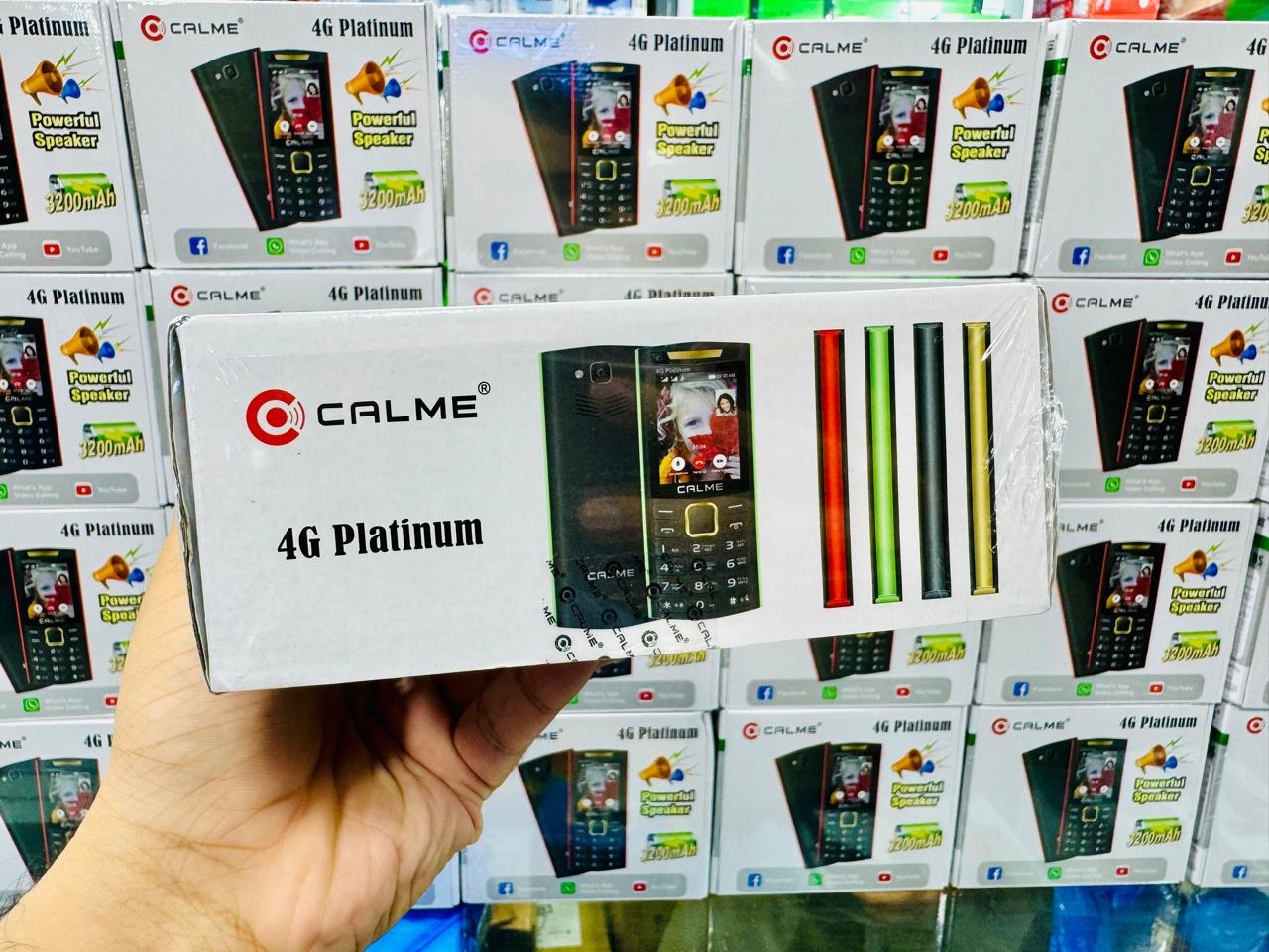 Calme 4G Platinum - 2.4 Inch Touch Screen - Dual sim 4G - Wifi ...