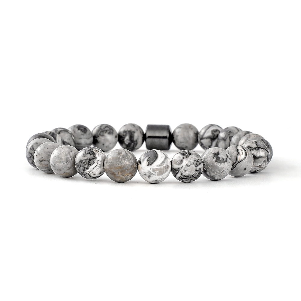 F236 Natural Map Gemstone High Quality Designer Men Stone Customizable ...