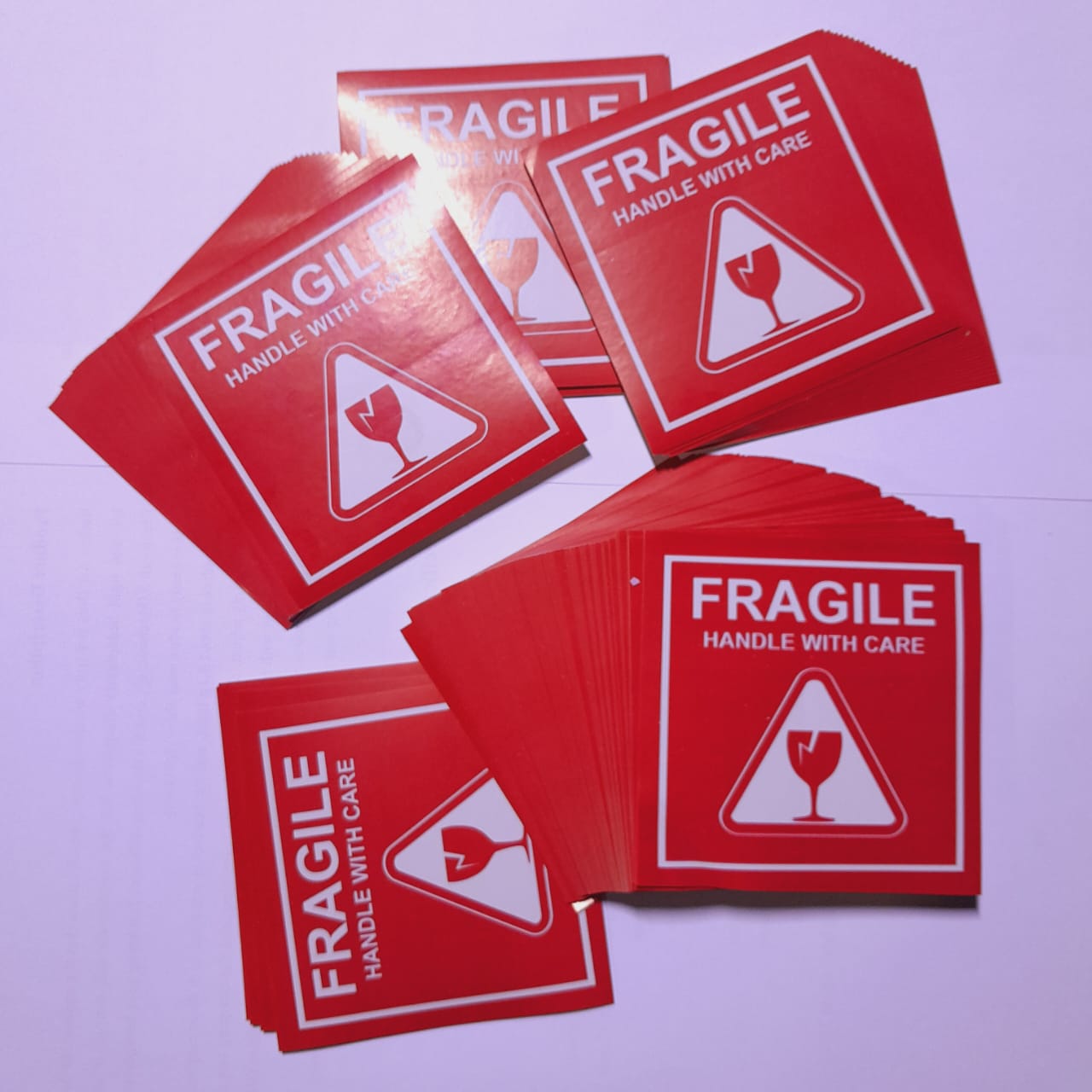 Handle With Care Fragile Stickers for Sensitive Products-pack of ...