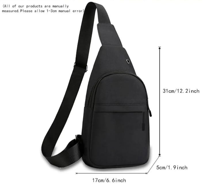 New Style Fashion Men Chest Shoulder Crossbody Mini Backpack Light ...