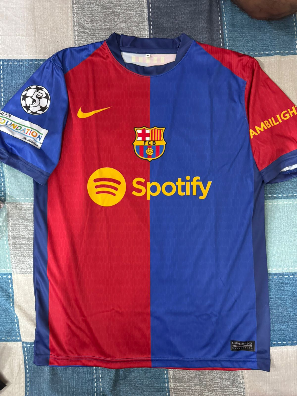 Fc Barcelona 24/25 Football kit - Lamine Yamal Kit - Latest Barcelona ...