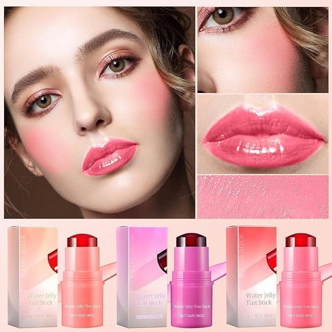 Milk Jelly Blush Makeup Lip Tint, Milk Jelly Tint, Jelly Blush Stick, 1 ...