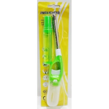 Green - Kitchen Gas Lighter Extended BBQ Dispatch Picnic Lighters Open ...