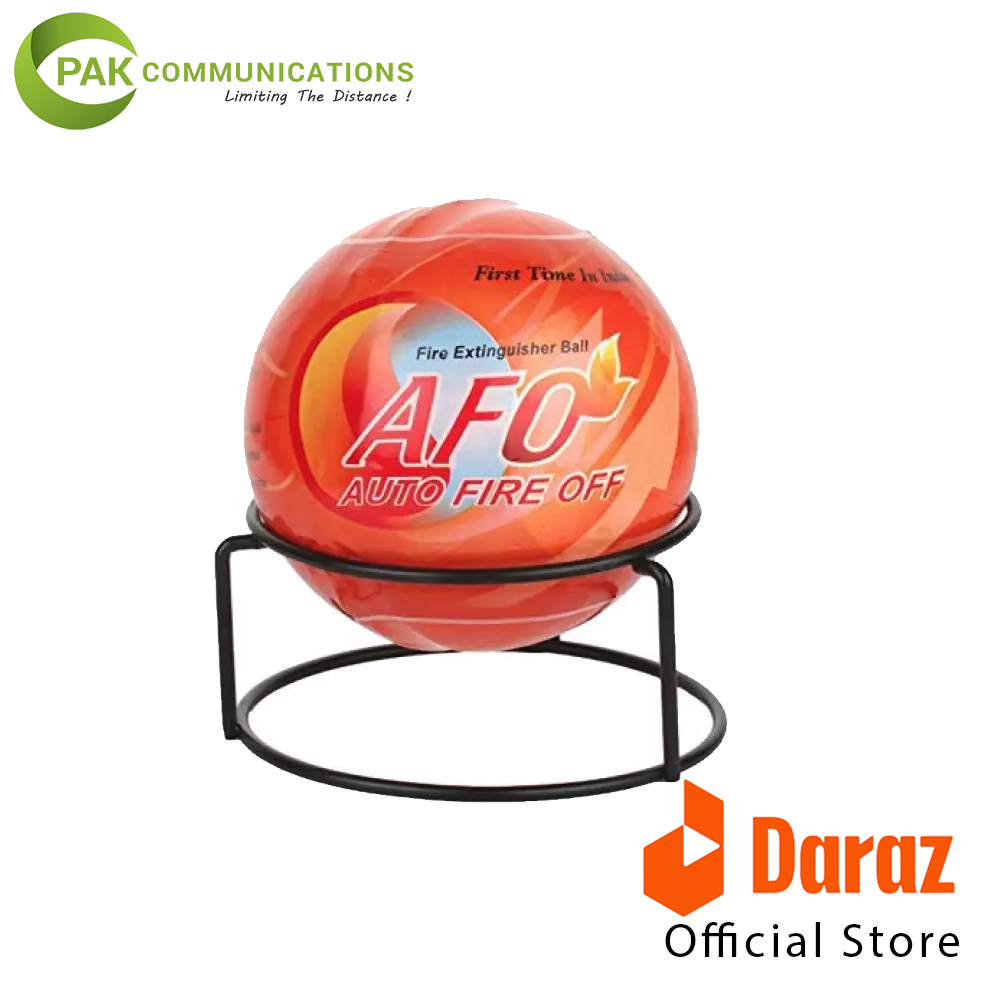 Afo Auto Fire off Plastic Fire Extinguisher Ball Standard Size Orange ...