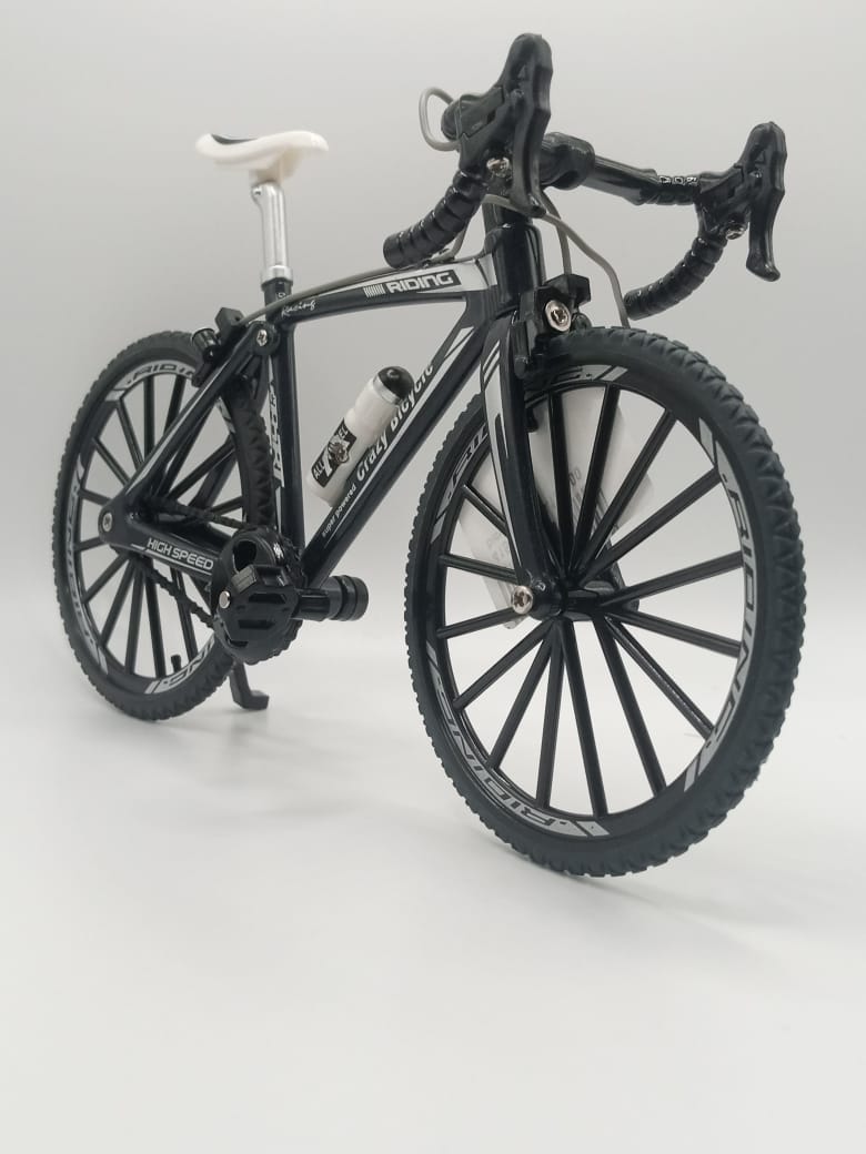 Mini 1:10 Alloy Bicycle Model Diecast Metal Finger Mountain Bike Racing ...