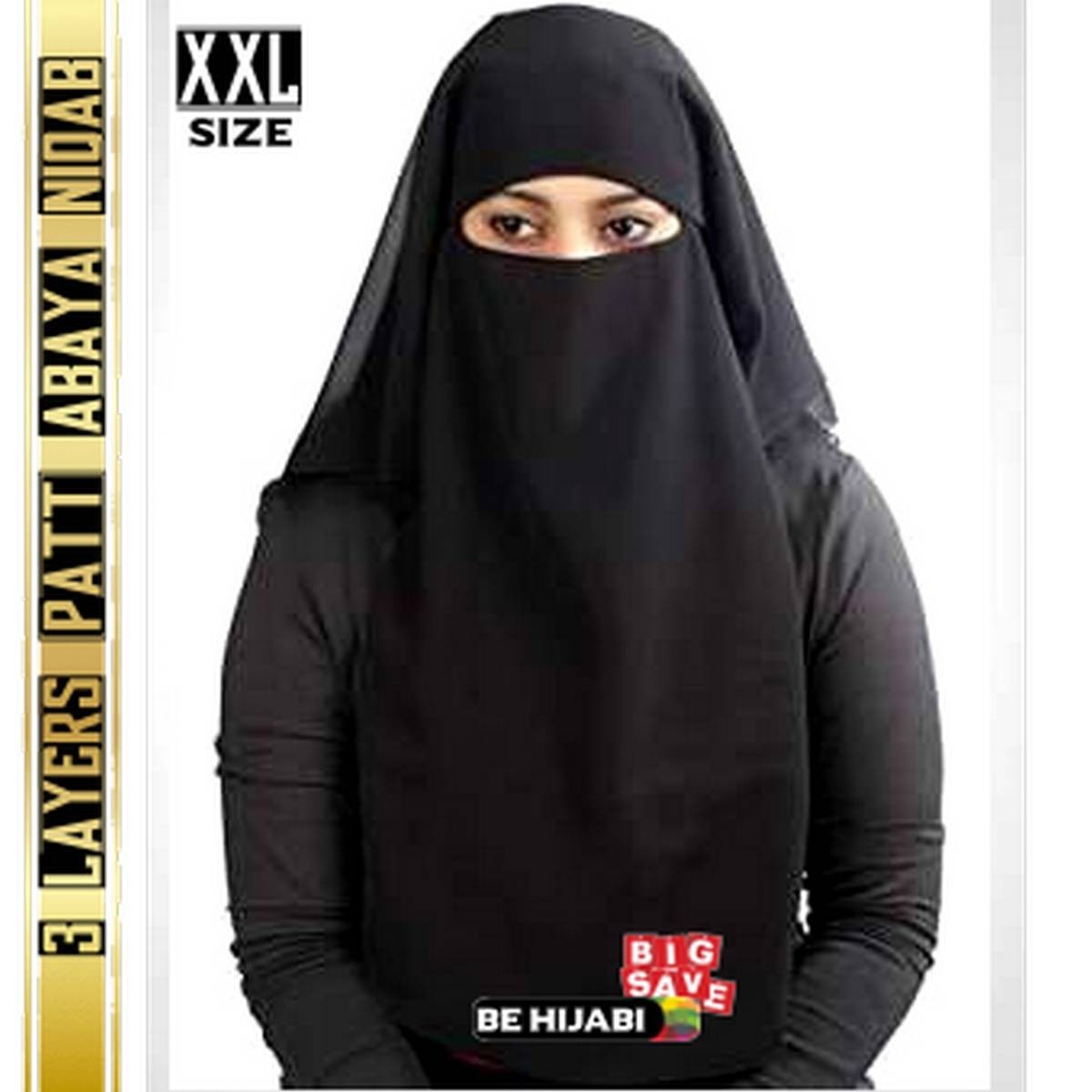 Saudi Niqab Hijab Face Cover | Daraz.pk