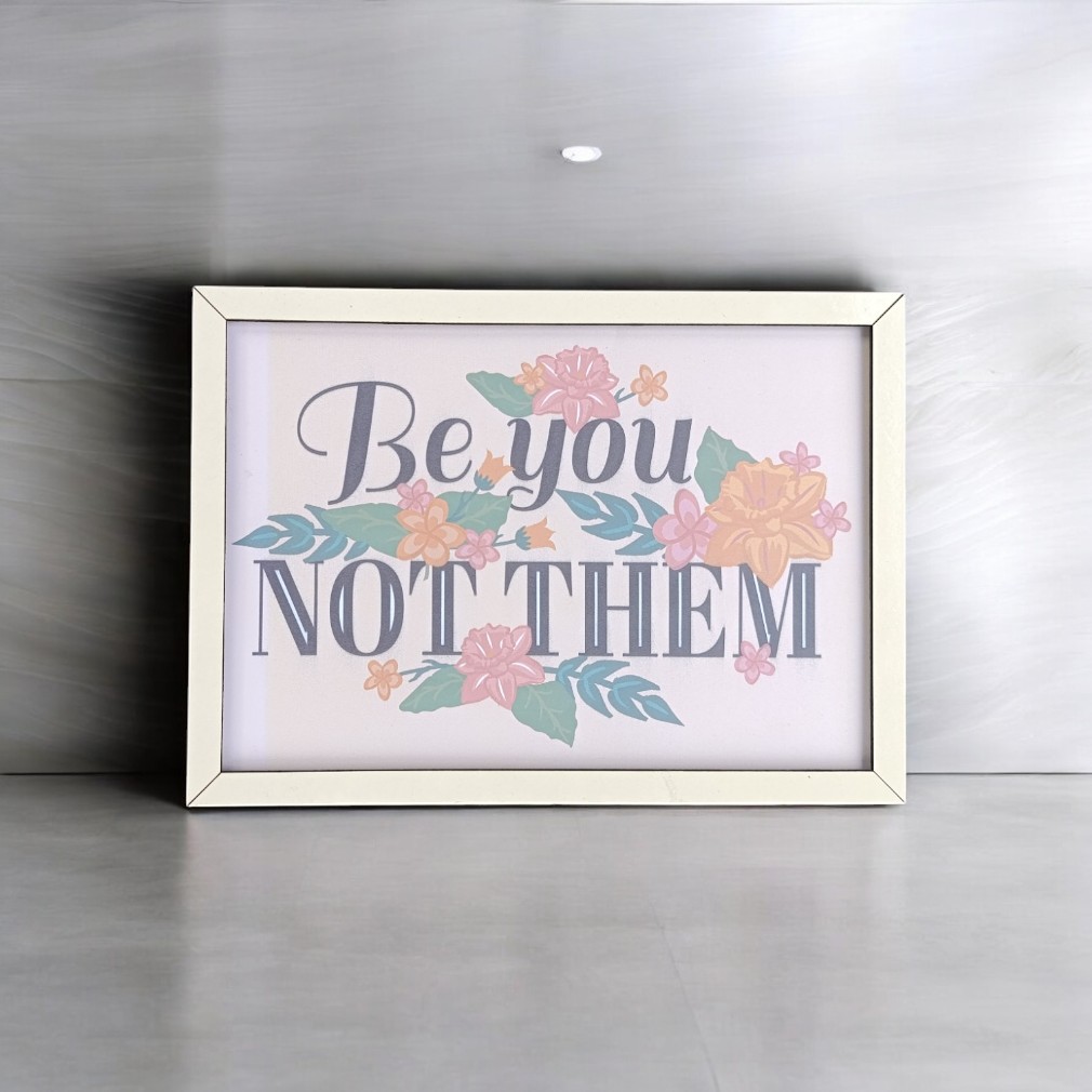 Gifts Cut A6 Photo Frame Inspiration Motivational Quote Picture Frames ...