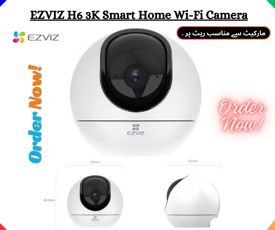 EZVIZ Smart Home Wi-Fi Camera | H6 | Daraz.pk
