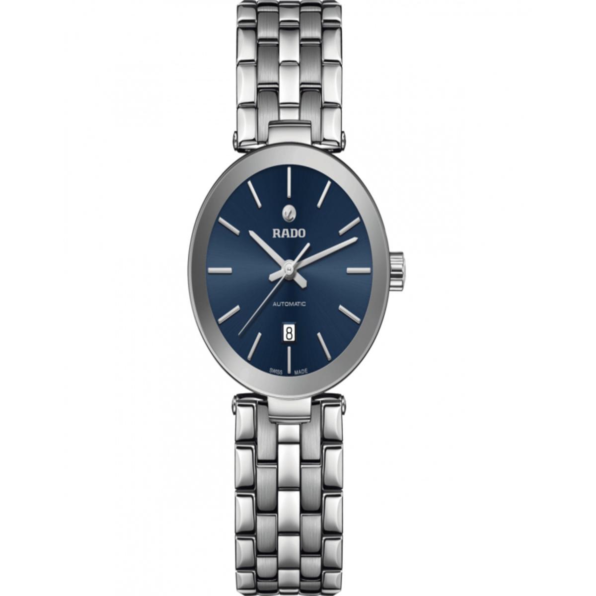RADO FLORENCE AUTOMATIC BLUE DIAL WITH DATE WOMEN'S WATCH - 561.3899. ...