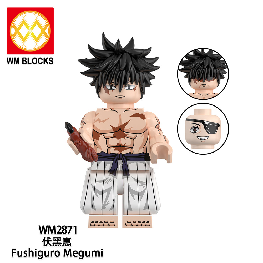 Wm6202 jujutsu Kaisen anime block toys figure Satoru Gojo ryomen Sukuna ...