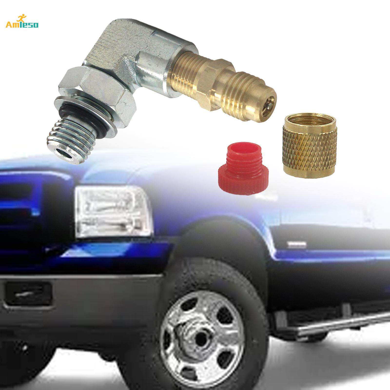 Fuel Pressure Test Fitting Adapter 90 Degree Accessory Assembly Fuel ...