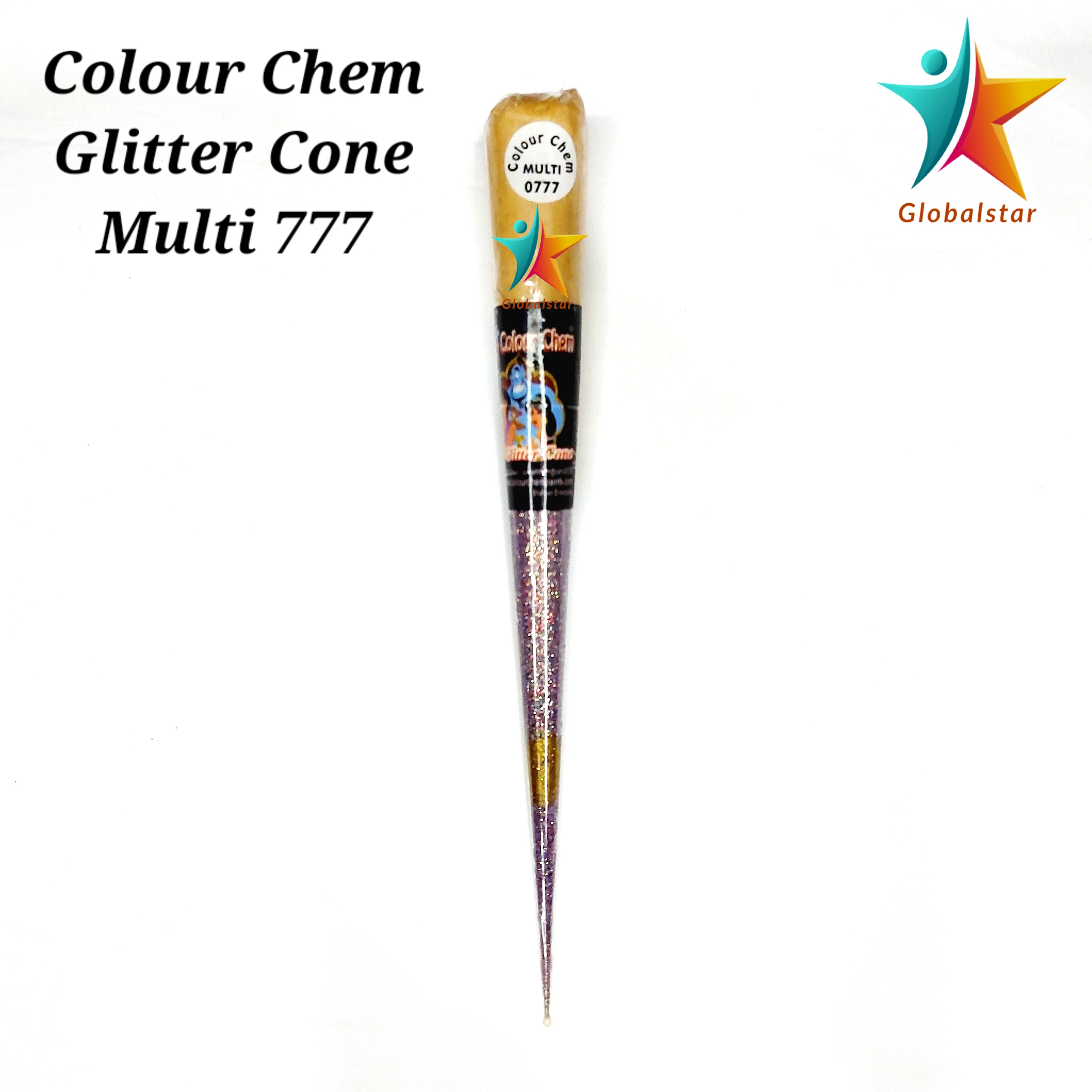 Colour Chem Sparkle Glitter 3D Cone Outliner Pearl and Glitter Diyas ...